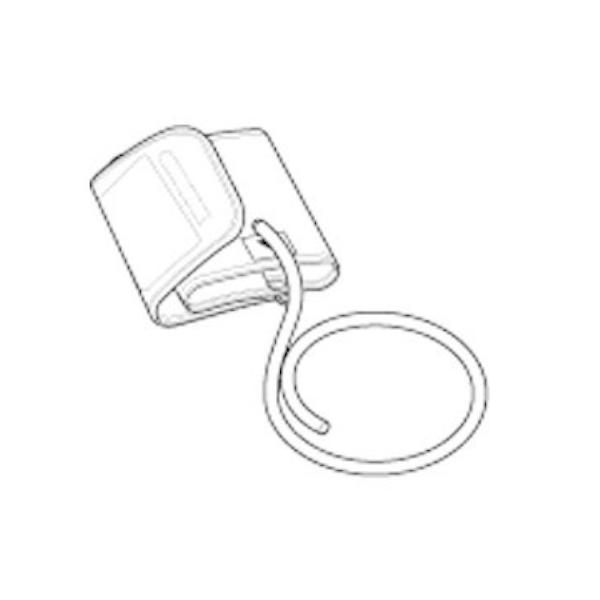 オムロン　HEM-CS24　血圧計用　腕帯　細腕用　　HEM-CUFF-S24GY 500