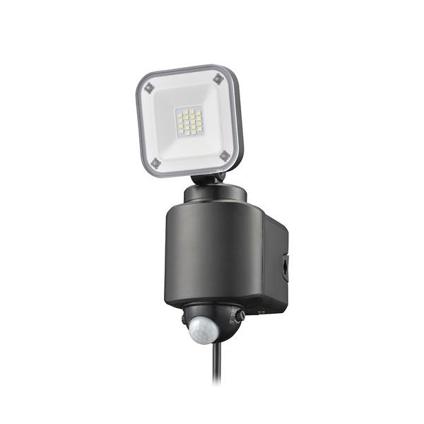 オーム電機 LS-A160W1 monban 防犯センサーライト 1灯コンセント式   50