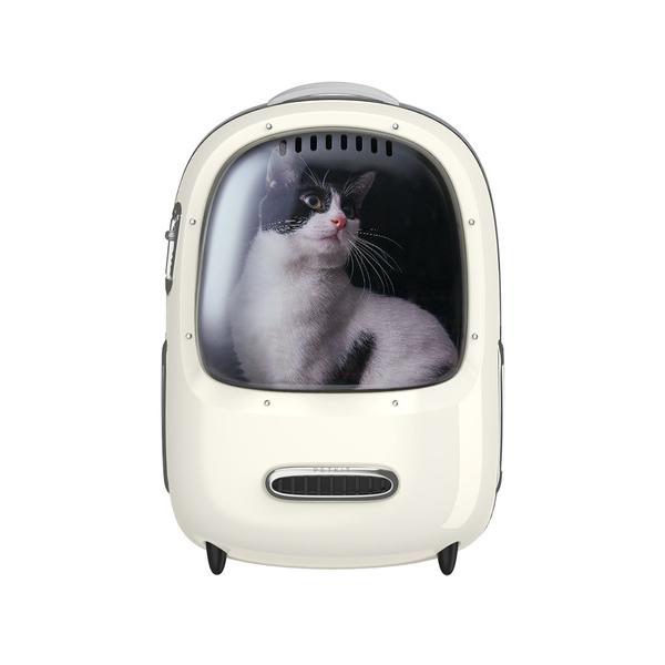 PETKIT P7704-WH BREEZY2 ペット用キャリーバック ホワイト 50