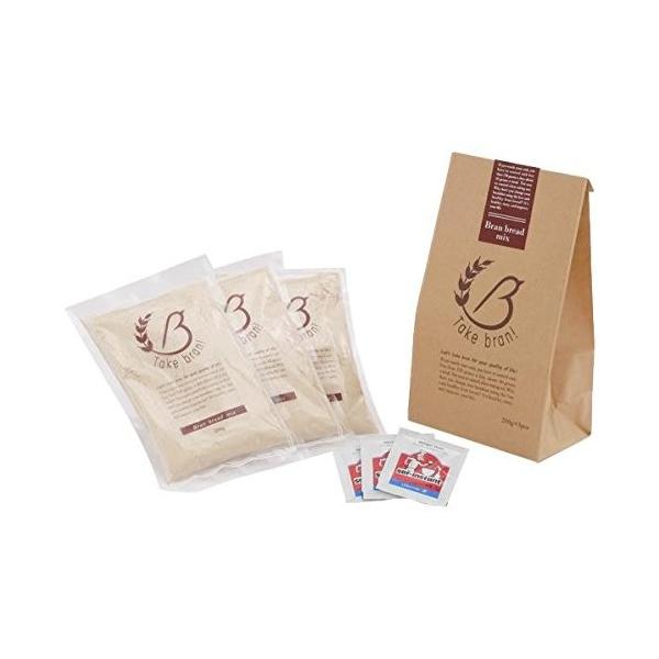 ツインバード　PY-PM10BR3　低糖質ブランパンミックス 500