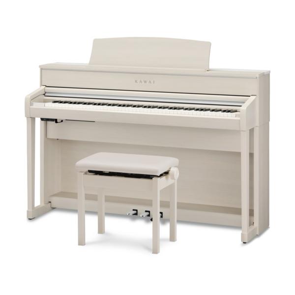 カワイ CA701A デジタルピアノ CAシリーズ W145.0×D49.5×H97.0(cm) 重量76.5kg ホワイト  62