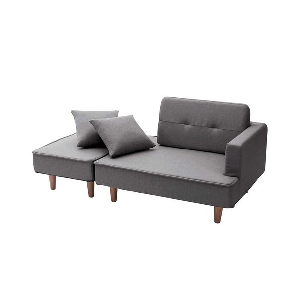 セルタン CELLUTANE コンパクトカウチソファ 2人掛け「NAP」A969p-625GRY アッシュグレー 448