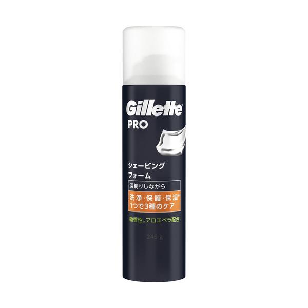 P&amp;Gプレミアムビューティ ジレット PRO シェービングフォーム 245G  878
