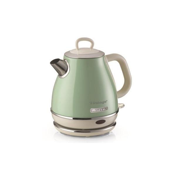 アリエテ 2868GN デンキケトル 1L レトロデザイン グリーン 44