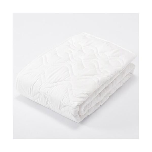 [シングル]西川洗えるベッドパッド コットンS AM03000091 側生地に抗菌・防ダニ加工 449