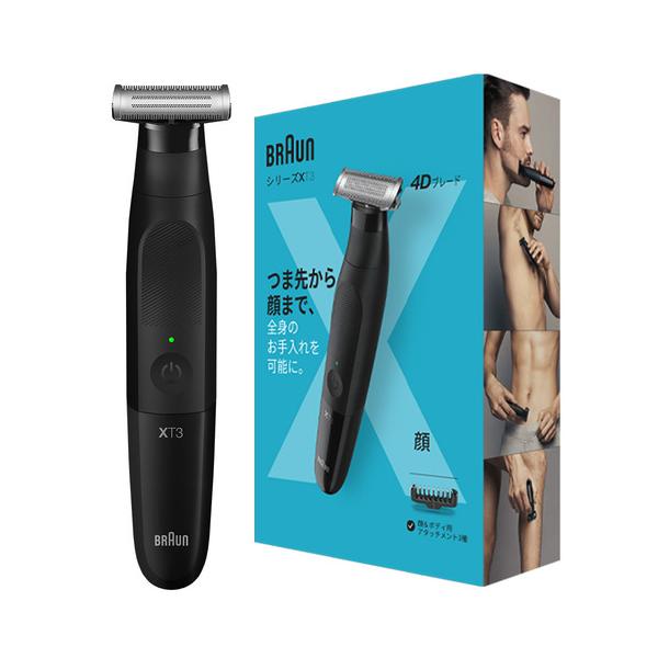 【推奨品】ブラウン XT3000-C XT 3000-c ボディ&amp;フェイス グルーマー PRO X  ブラック 45