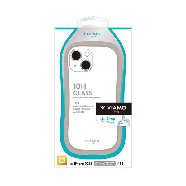 MSソリューションズ LEPLUS NEXT 2022 iPhone 14 耐傷・耐衝撃ケース ViAMO freely ベージュ LN-IM22VMFBG 500
