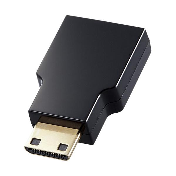 エレコム AD-HDACS3BK HDMI変換アダプター／AF-CM(mini)／スリムタイプ／ブラック ADHDACS3BK 131