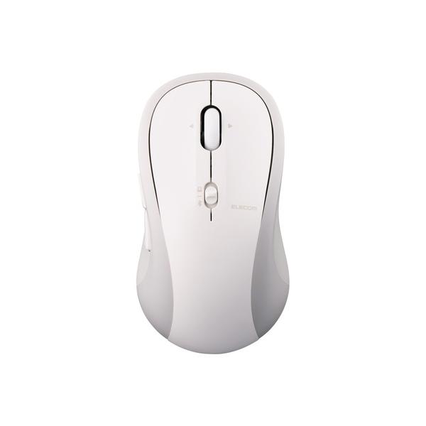 エレコム M-MY40MBSXWH マウス Bluetooth 無線 2.4GHz両対応 静音 チルトホイール搭載 7ボタン Windows Mac対応 ホワイト   131