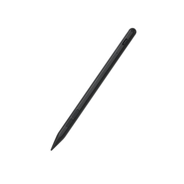 エレコム P-TPACSTAP14BK iPad タッチペン Goodnotesアプリ対応 USB Type-C急速充電 傾き検知 マグネット吸着 ブラック   131