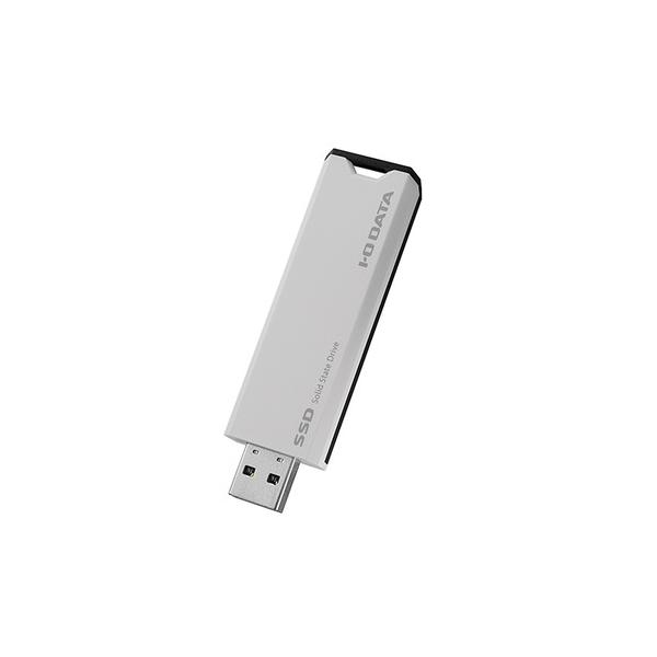 アイ・オー・データ機器 SSPS-US2W USB 10Gbps(USB3.2 Gen2)対応 スティックSSD 2TB ホワイト×ブラック 124