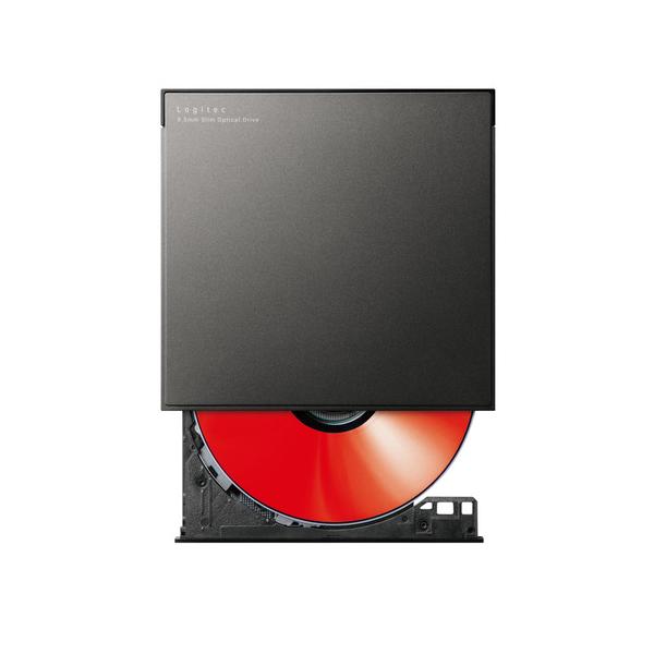 ロジテック LDR-PWA8U3CVBK Type-A／C対応 再生・編集・書込ソフト付USB3.2(Gen1)ポータブルDVDドライブ ブラック  124