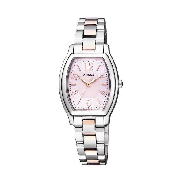 シチズン KH8-730-93 wicca ウィッカ ソーラーテック スタンダード トノー型 ステンレスモデル 820