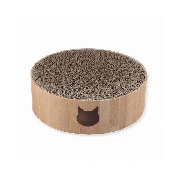 猫壱 バリバリボウルライトブラウン猫柄   866