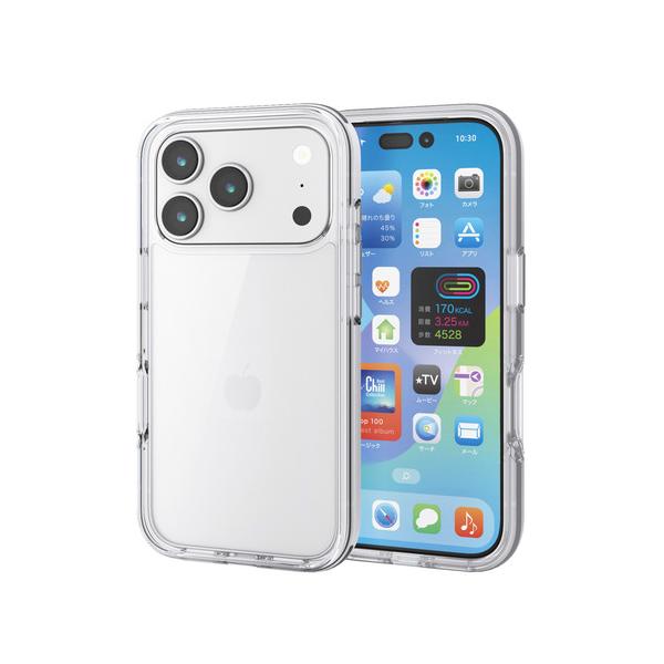 エレコム PM-A25CHVAIR2CR iPhone 17 Pro ケース AirShock クリア   500