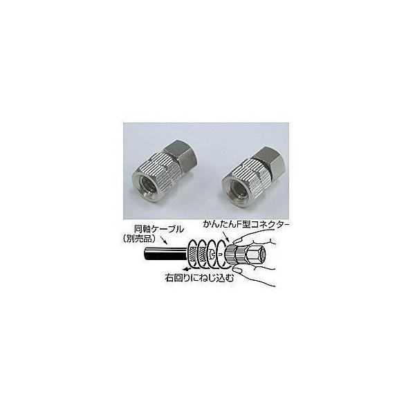 日本アンテナ　カンタンコネクター4Cヨウ　F4SSP 81