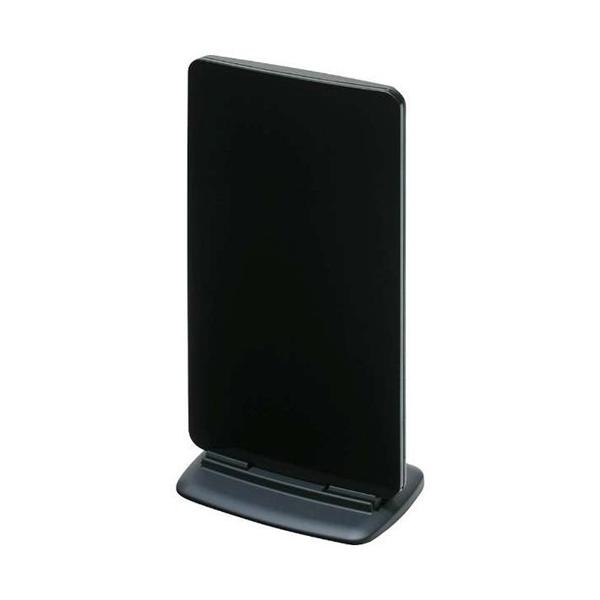 マスプロ　UTA2B(BK)　地上デジタルアンテナ屋内用(ブースター内蔵)　ブラック 81