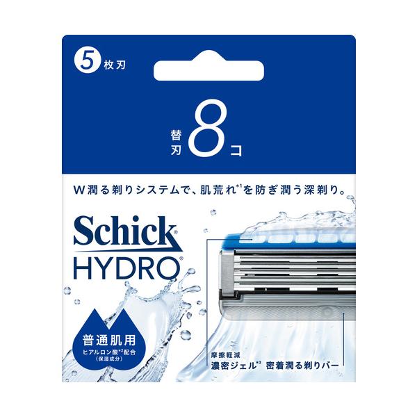 シック・ジャパン シック ハイドロ 普通肌 替刃(8コ)   878