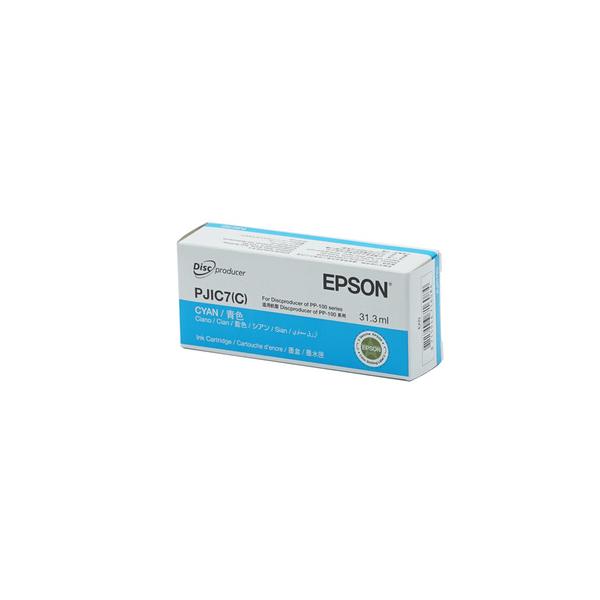 EPSON PJIC7C 純正プリンターインクカートリッジ Disc Producer用 シアン 119