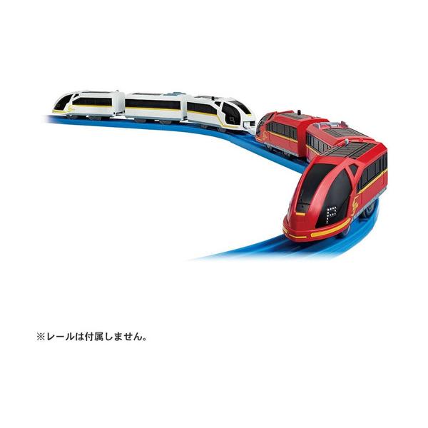 タカラトミー プラレール プラレール鉄道 レッドストリーム&amp;ホワイトストリーム 連結セット 885