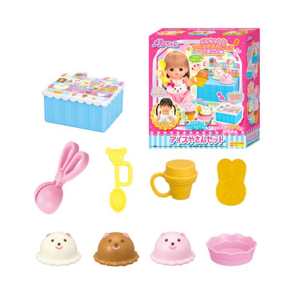 パイロットコーポレーション ポケットメルちゃん メルちゃん  アイスやさんセット メルちゃん 885