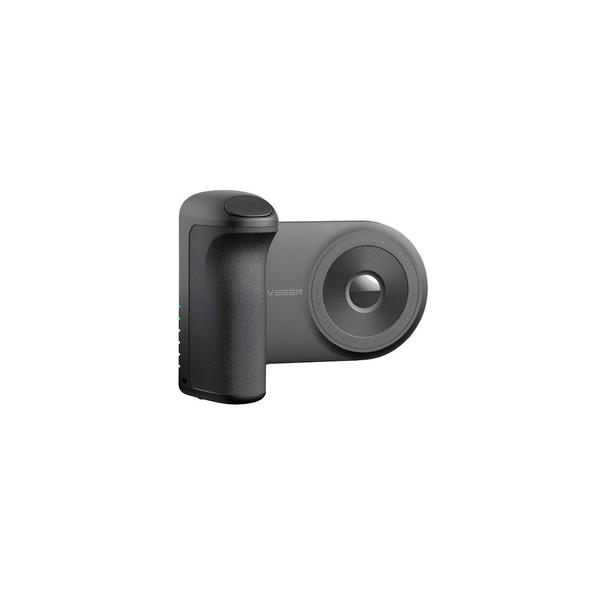 VEGER UQ-W0569-SCBL モバイルバッテリー内蔵多機能シャッターグリップ MagSafe対応 ブラック 500
