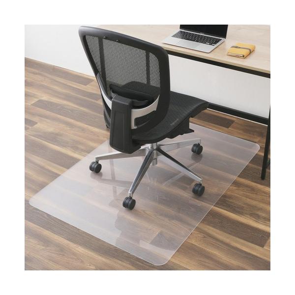 アイリスオーヤマ(IRIS) チェアマット 幅120cm×奥行90cm 耐衝撃性能 透明シート 床暖房対応 PCM-129 449