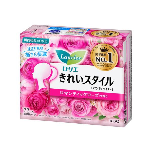 花王　ロリエ　きれいスタイル　ロマンティックローズの香り　72コ入 861