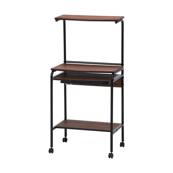 不二貿易 シンプルPCデスク ブラウンブラック 66741  448