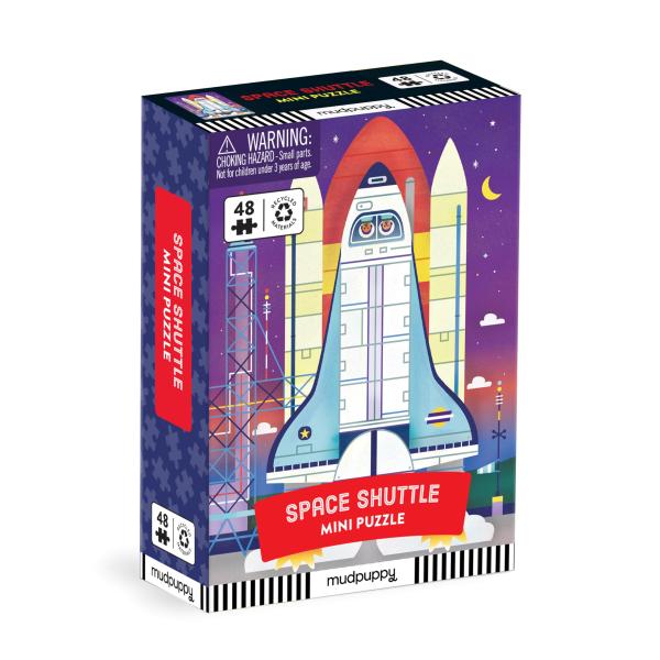 ・48-PIECE PUZZLE - The Space Shuttle 48 Piece Mini Puzzle from Mudpuppy is perfect for children ages 4 and up to complet...