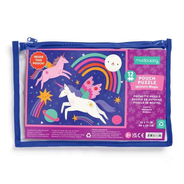 ・?12-PIECE PUZZLE: The Unicorn Magic 12 Piece jigsaw puzzle is perfect for children ages 2 and older. The big pieces are...