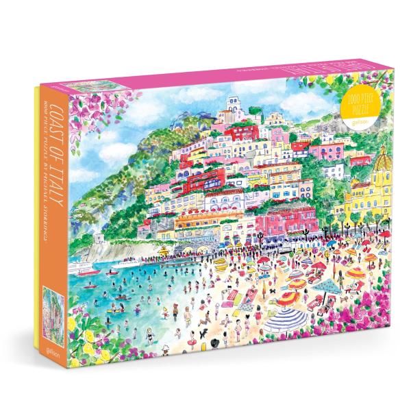 ・1000 PIECE PUZZLE - Experience the enchanting beauty of a Mediterranean summer with Galison's captivating 1000-piece pu...