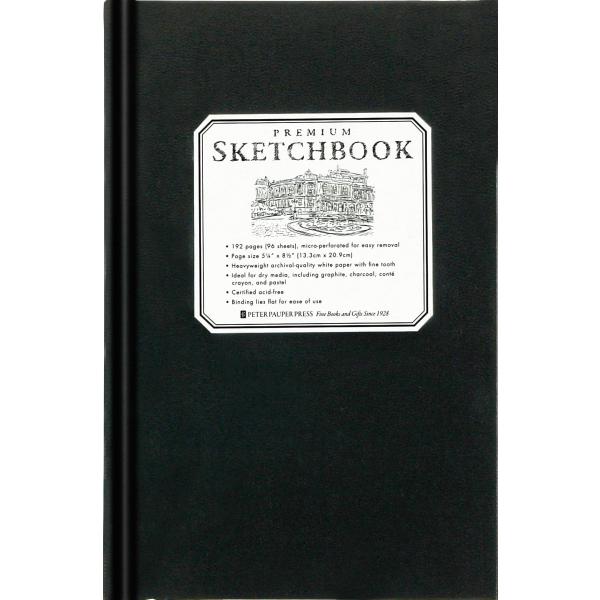 ・Sketchbook comes with 192 pages / 96 sheets of professional quality 128 gsm sketch paper.・Heavyweight fine-tooth paper ...