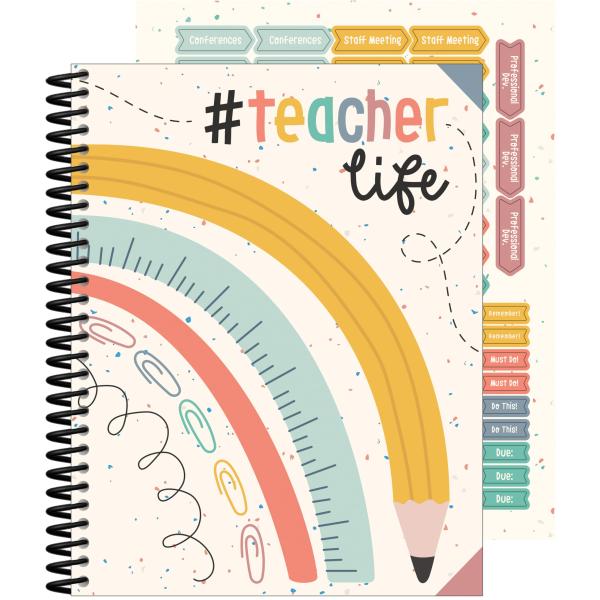・A+ Teacher Planner: Organize schedules, lesson plans, classroom curriculum, and more with the 128-page Carson Dellosa W...