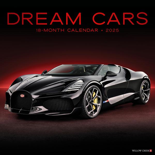 ・DREAM DRIVES - Fuel your automotive dreams with this calendar showcasing iconic sports and luxury cars, from Lamborghin...