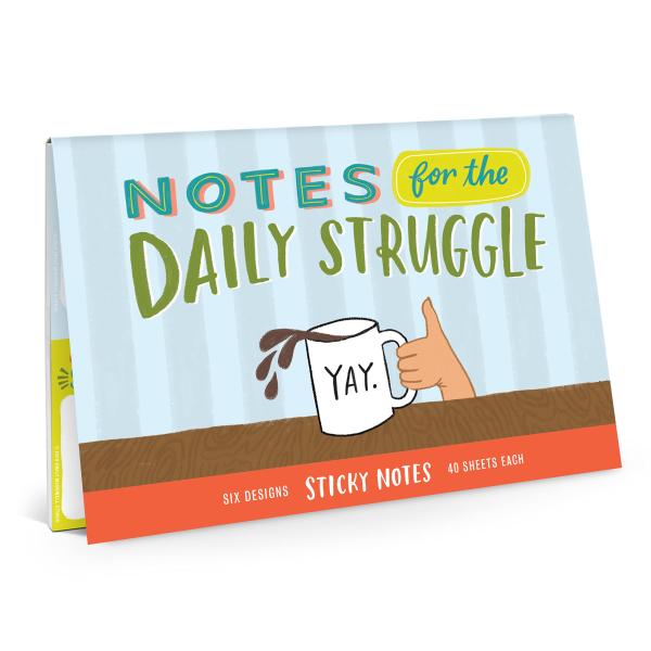 ・Being a person is hard. Never underestimate the power of a sticky note that whispers "nope, it's not just you"・Includes...