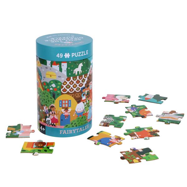 ・ACTIVITY PUZZLE FOR KIDS - Enter the magical world of Fairy Tales Spot the Difference Puzzle from Petit Collage. Connec...