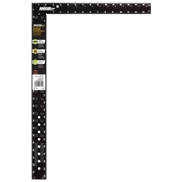 ・CONSTRUCTION SQUARE: This measuring tool features everything needed by a builder to get the job done with accuracy and ...