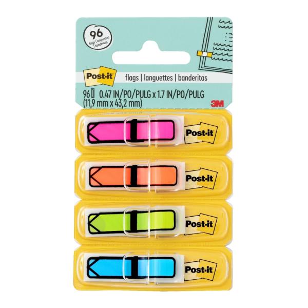 ・Assorted Bright Colors, .47 in. Wide・Find it fast・Flags make it simple to mark and highlight important information・Idea...