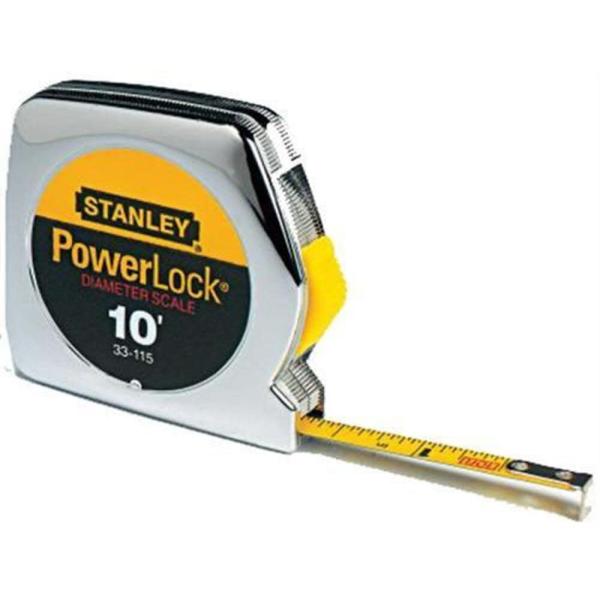 ・Back of blade of the retractable tape measure provides scale that measures up to 3 ft. diameters・Polymer-coated blade w...