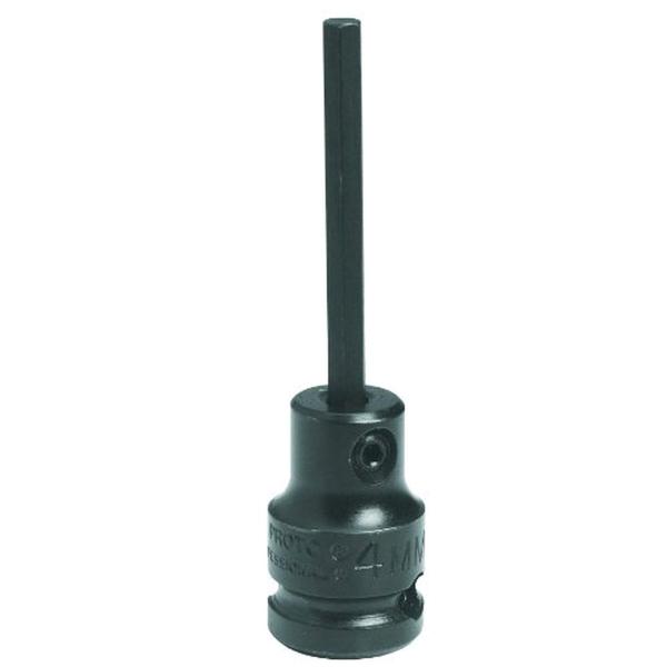 ・Size stamped on tool for easy identification・Side locking hole・3/8-inch Drive Metric Impact Hex Bit Sockets・Precise 6mm...