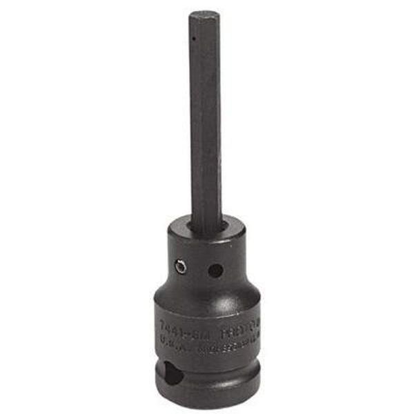 ・Proto Hex Bit Impact Sockets can be used on stubborn fasteners・Tight tolerances for snug fit on fastener・Hex bit impact...
