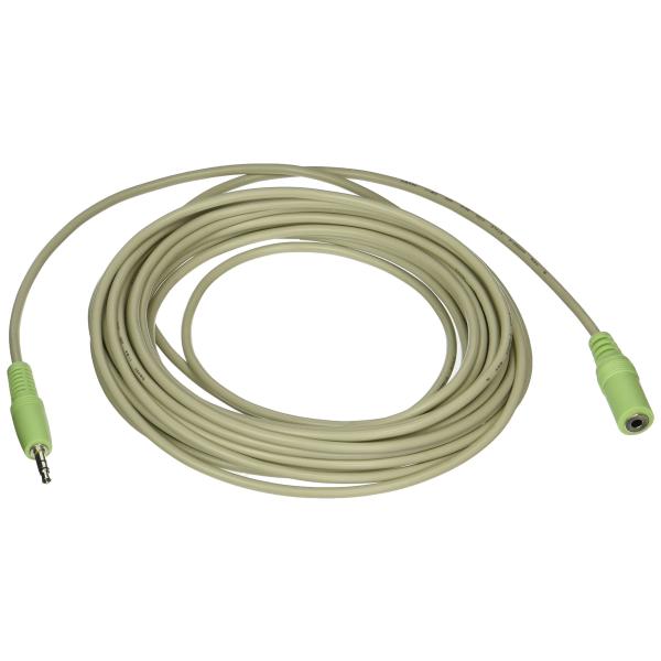 ・3.5mm Male to Female Cable - One (1) Beige 25 Foot Stereo Audio Extension Cable Male to Female・Use - With this 3.55mm m...