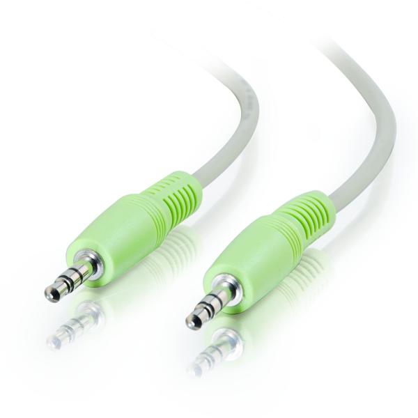 ・3.5mm Male to Male Cable - One (1) Beige 12 Foot Stereo Audio Extension Cable Male to Male・Use - With this 3.55mm male ...