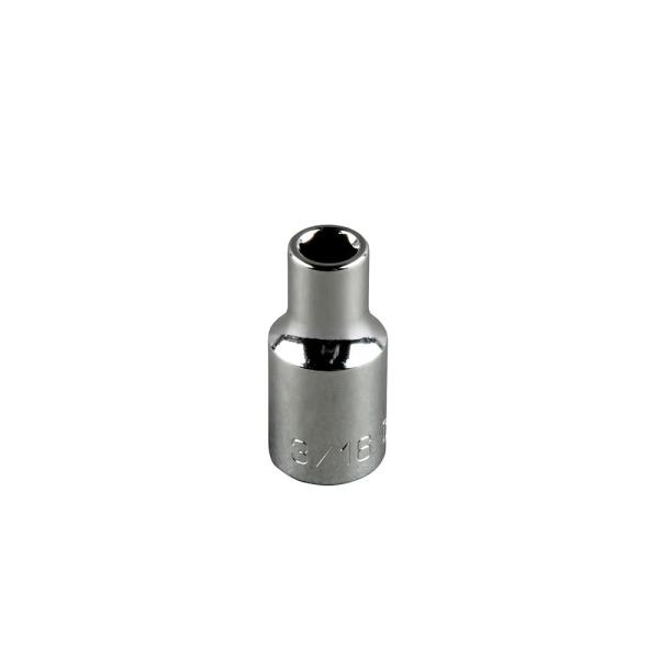 ・9/16-Inch hex standard length with 12-point socket・1/2-Inch drive size・Chrome finish for lasting protection