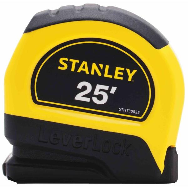 ・Stanley Hand Tools STHT30825 25' LeverLock Tape Measure