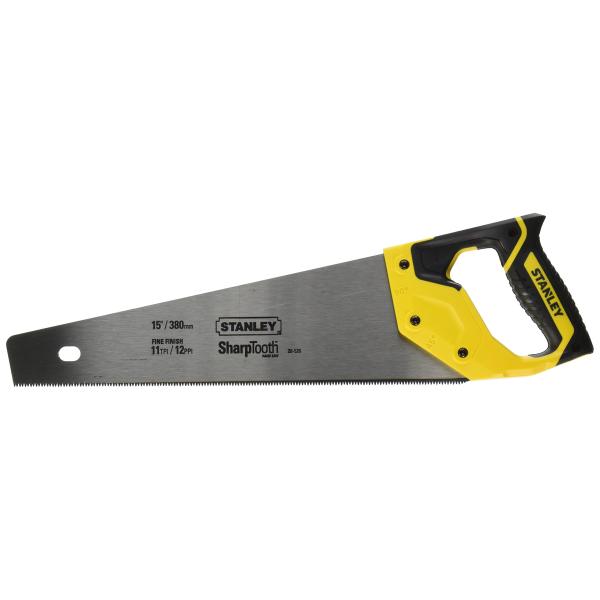 ・SharpTooth Saw Technology of the hand saw uses three cutting surfaces to cut 50% faster than conventional STANLEY Hand ...