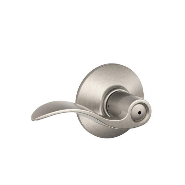 ・IDEAL USE: Privacy function is perfect for use on bedroom and bathroom doors where locking may be desired; push button ...