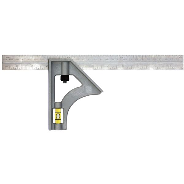 ・COMBO SQUARE: This Johnson combination square has a heavy-duty high-impact molded reversible head.・STAINLESS BLADE: Thi...