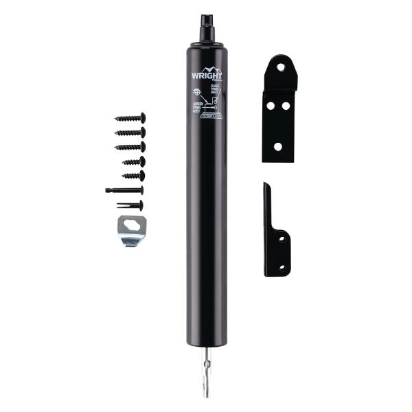 ・Setup: Designed for head jamb applications of out-swinging lightweight screen doors. Door closer measures 10-11/16" lon...
